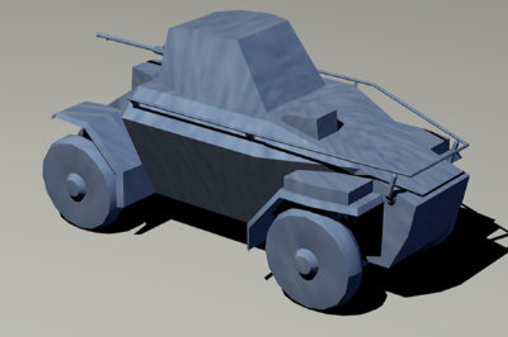 free csaba 39m armored 3d model