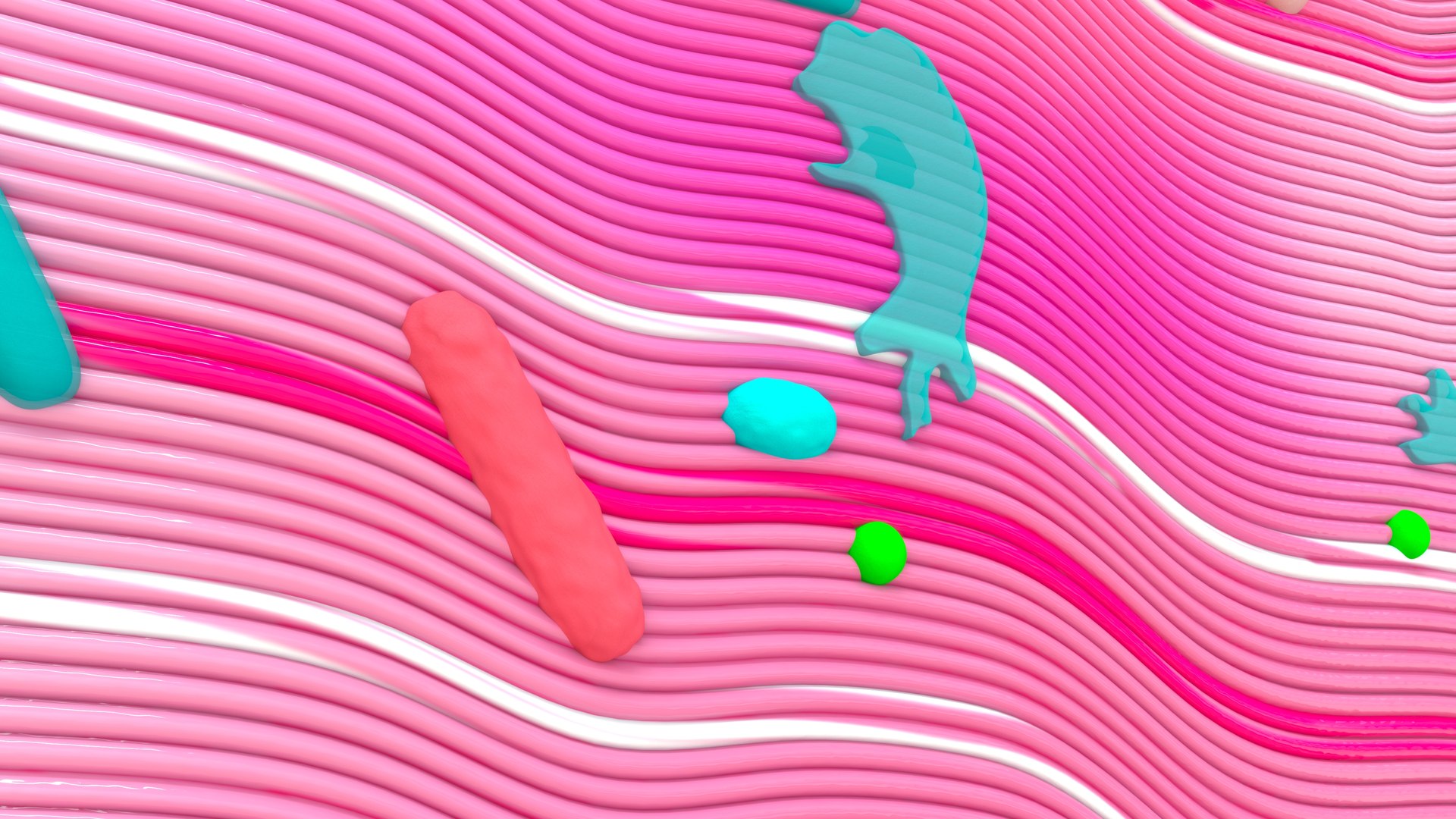 3D Model Fibrous Connective Tissue Cells - TurboSquid 2186695