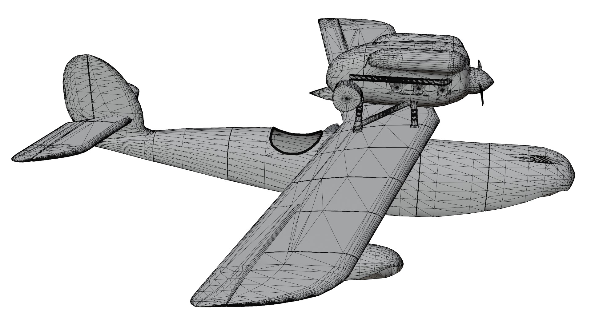 Macchi M33 Model - TurboSquid 2297127