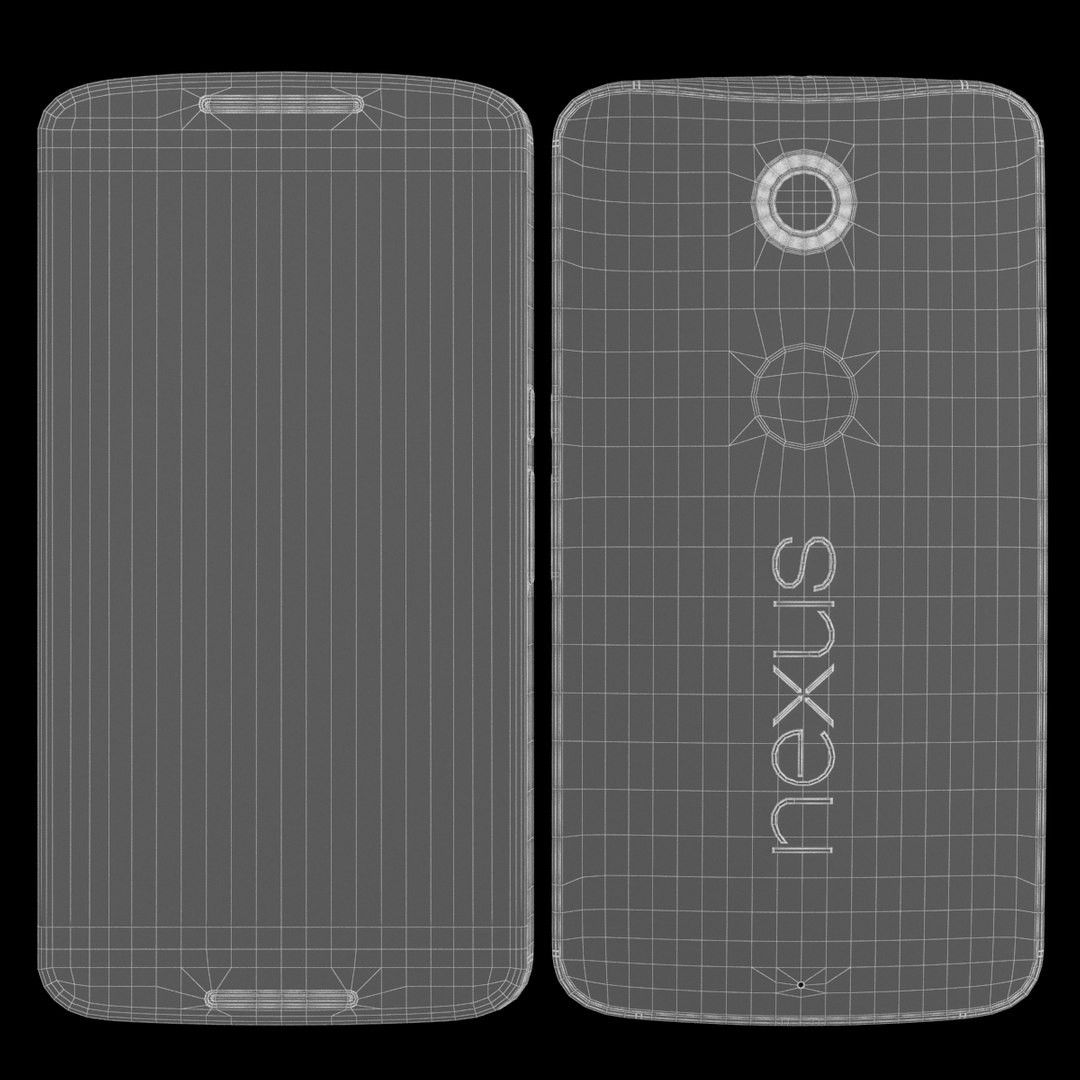 nexus 6 3d model