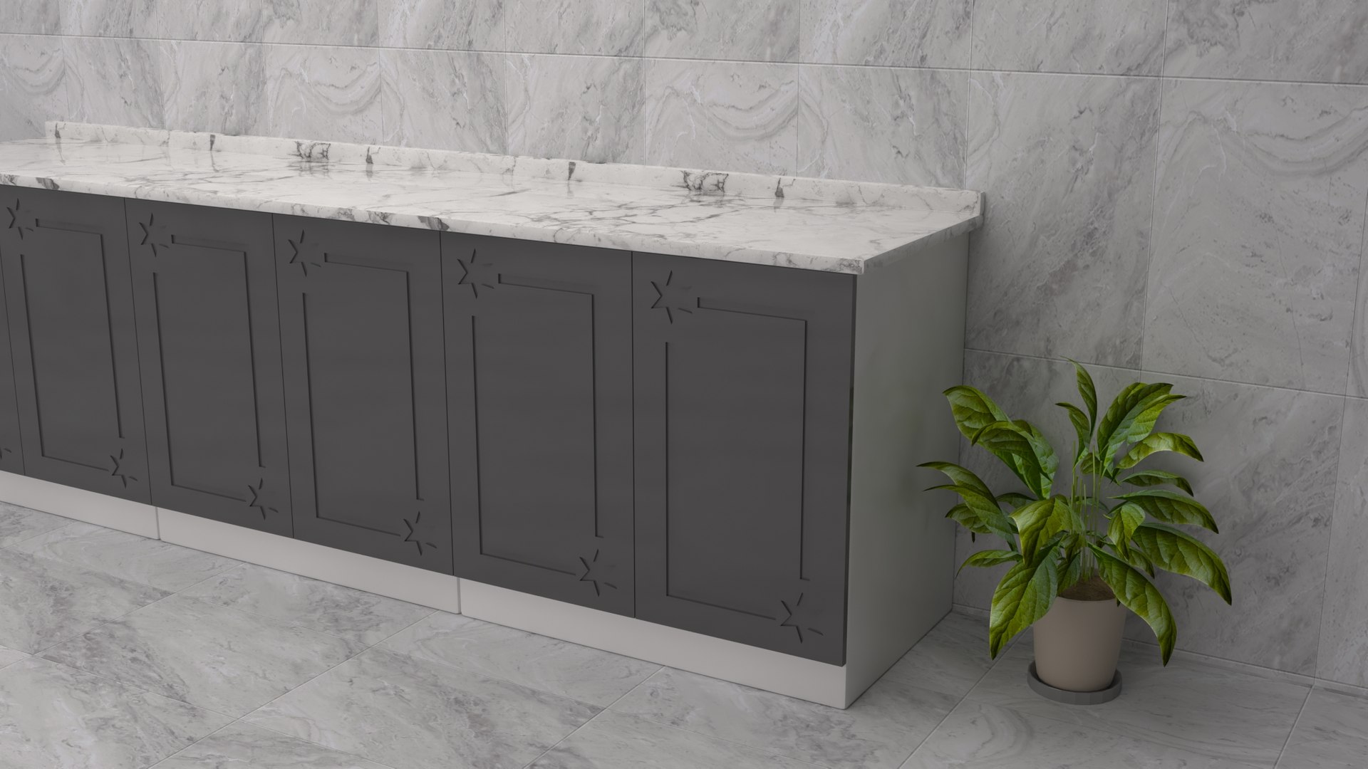 3D Kitchen Doors Collection Model - TurboSquid 1909740