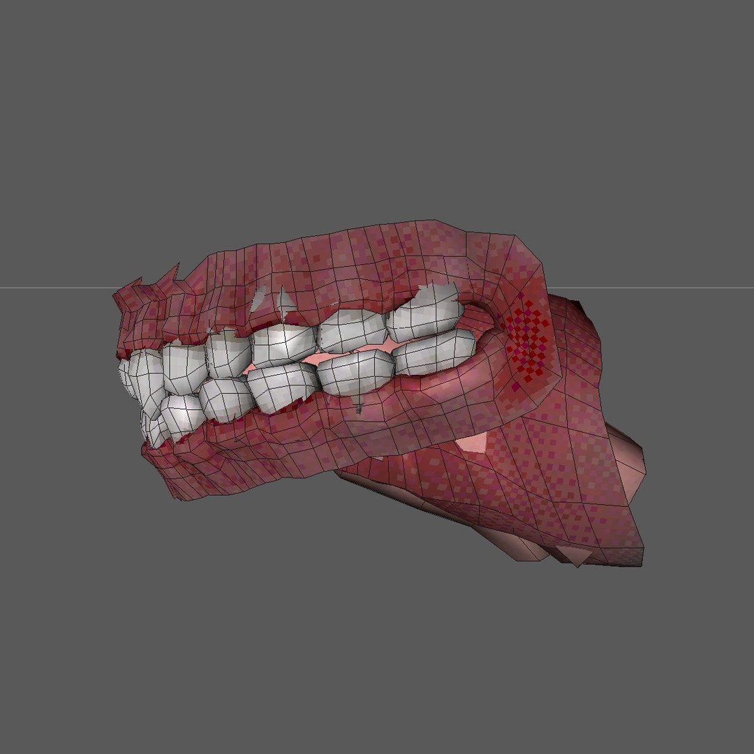 3d model of realistic base mesh rigged