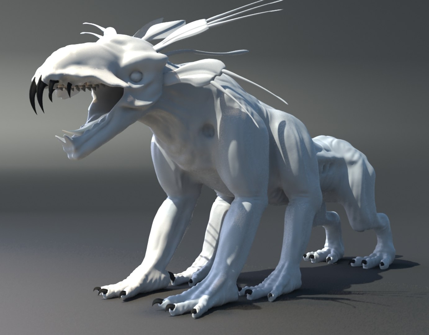 3d Model Rigged Thanator