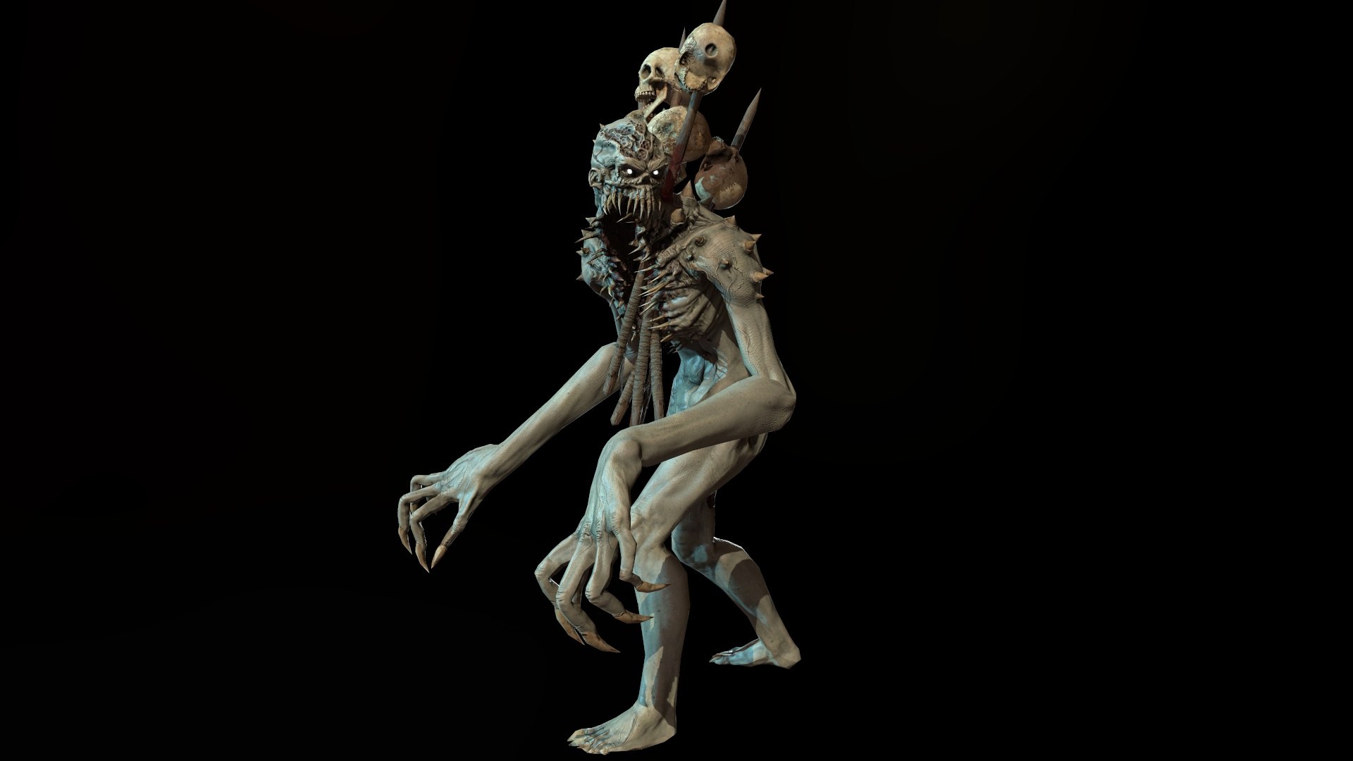 Character Mutant Monster 3D Model - TurboSquid 1419535