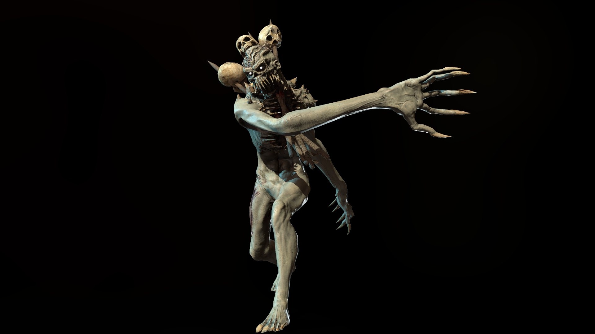 Character Mutant Monster 3D Model - TurboSquid 1419535
