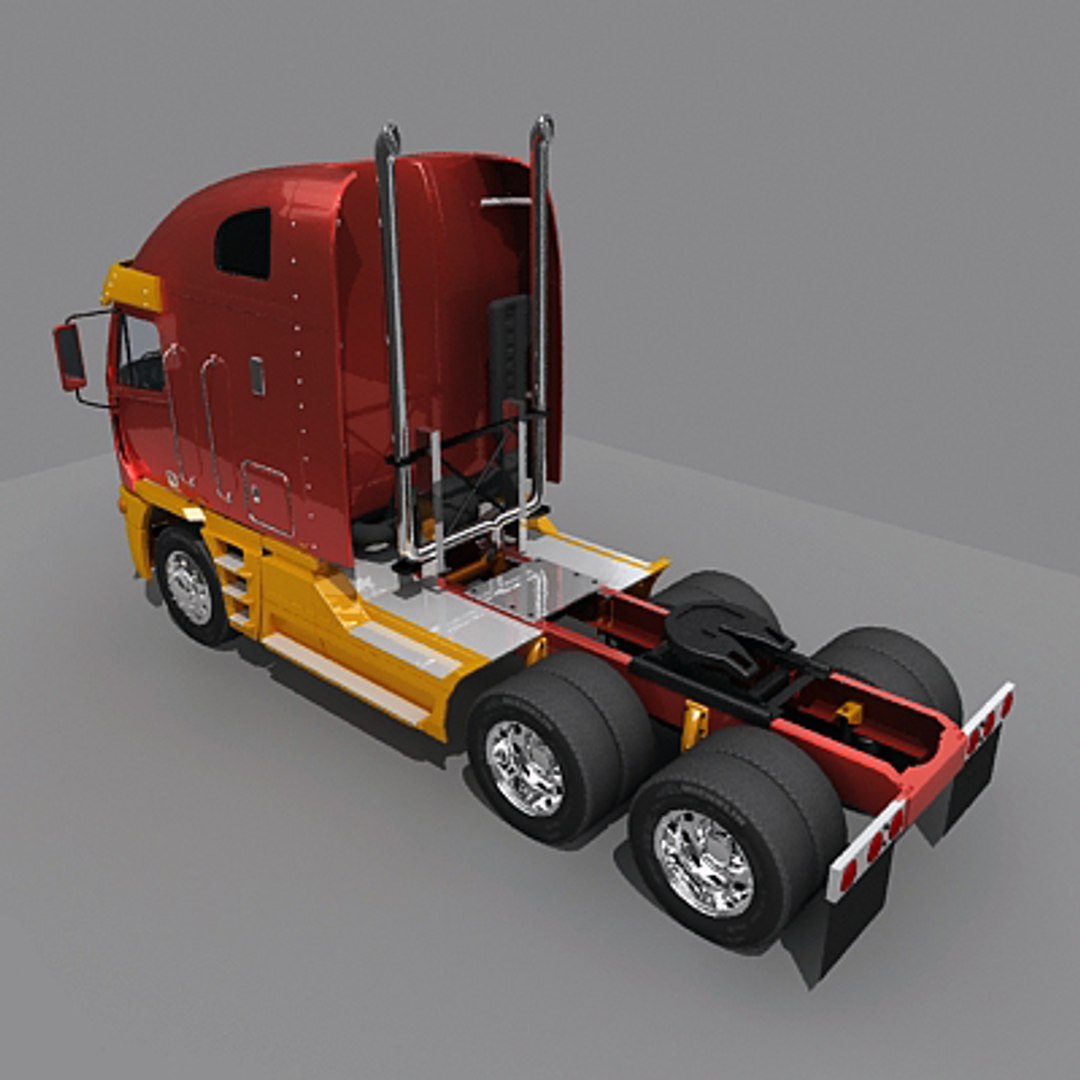 3d Model Truck Tank Trailer