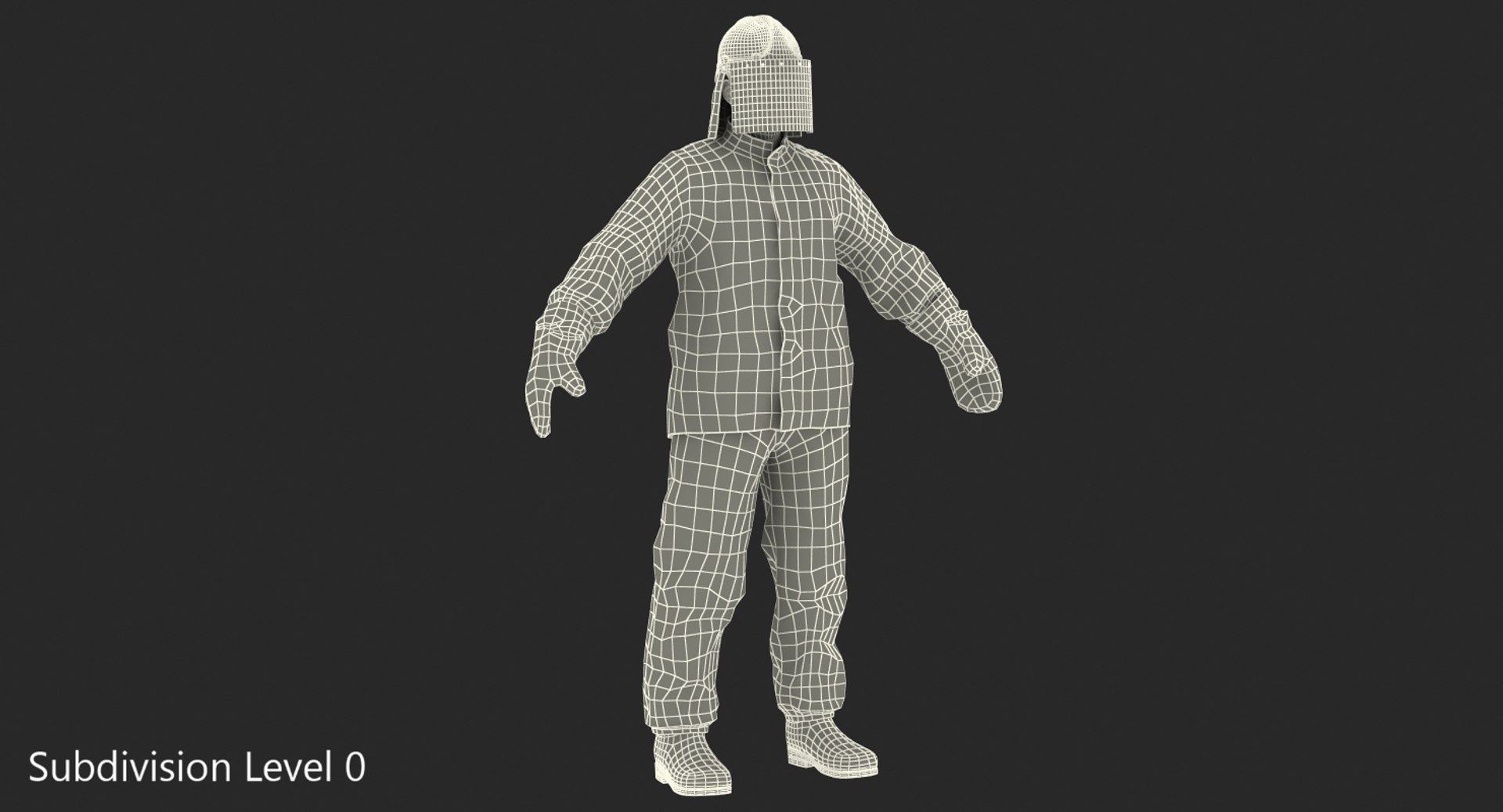 3D Firefighter Wearing Aluminized Proximity Model - TurboSquid 1196787
