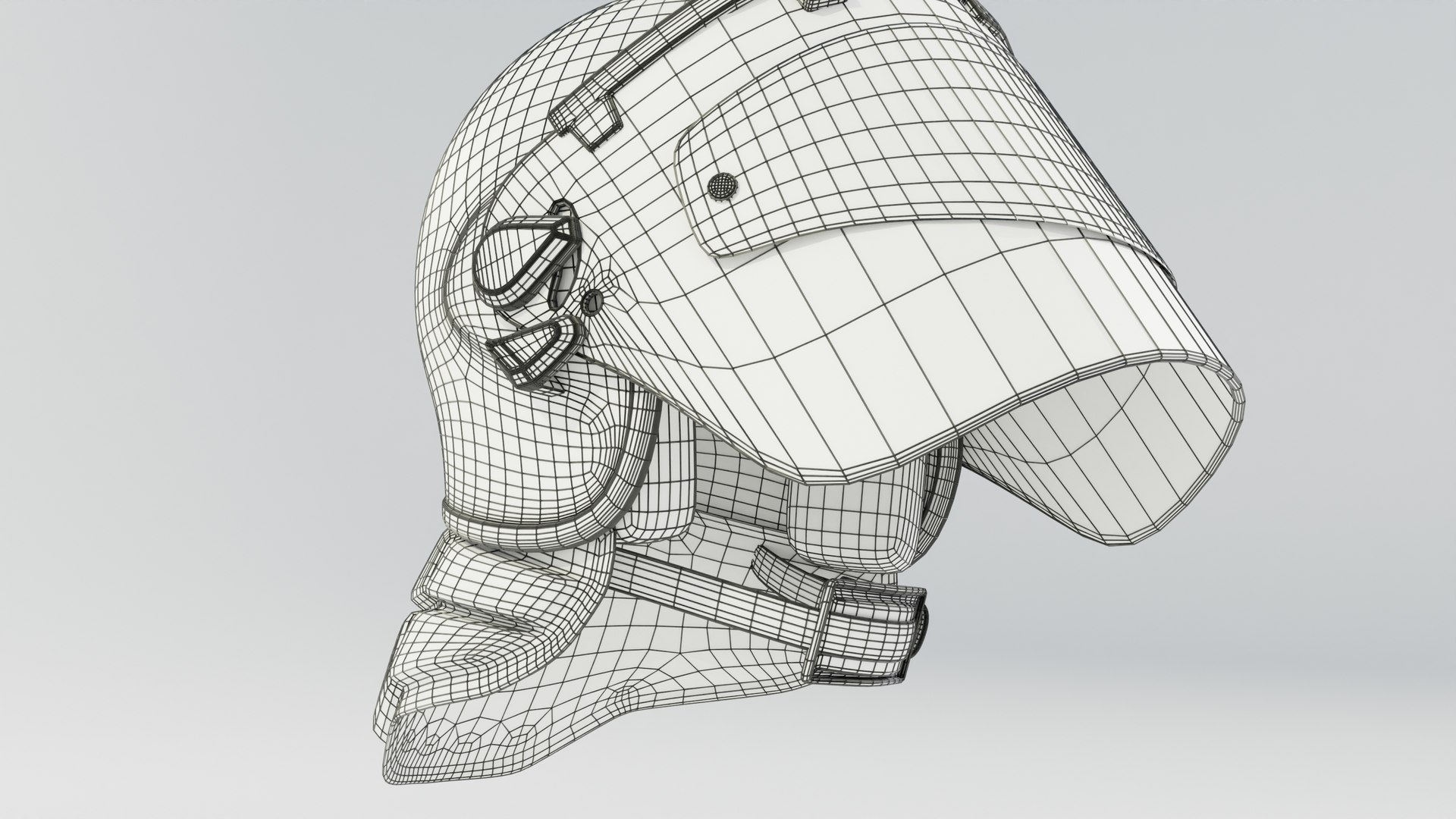 Police Riot Helmet PBR 3D Model - TurboSquid 1753864