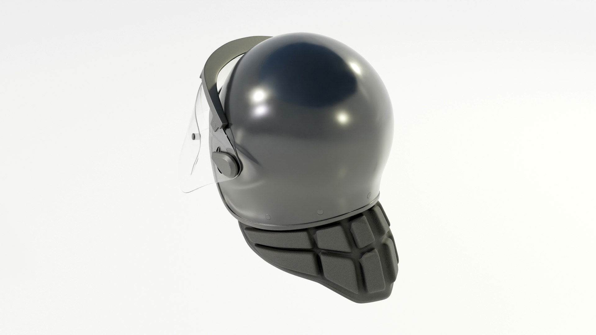 Police Riot Helmet PBR 3D Model - TurboSquid 1753864