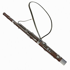 3D Bassoon Models - Browse & Download Formats - TurboSquid