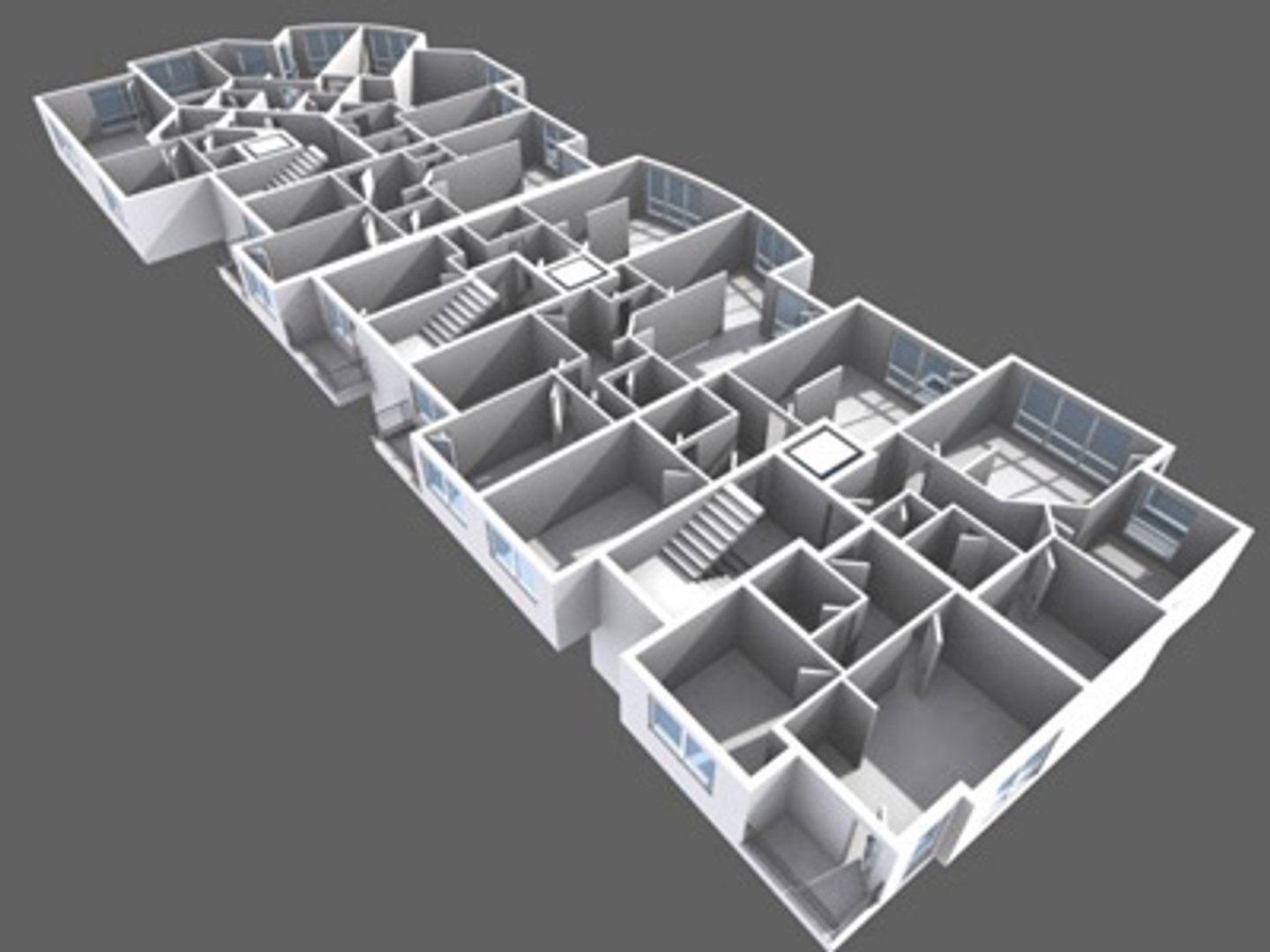 3d model building interior