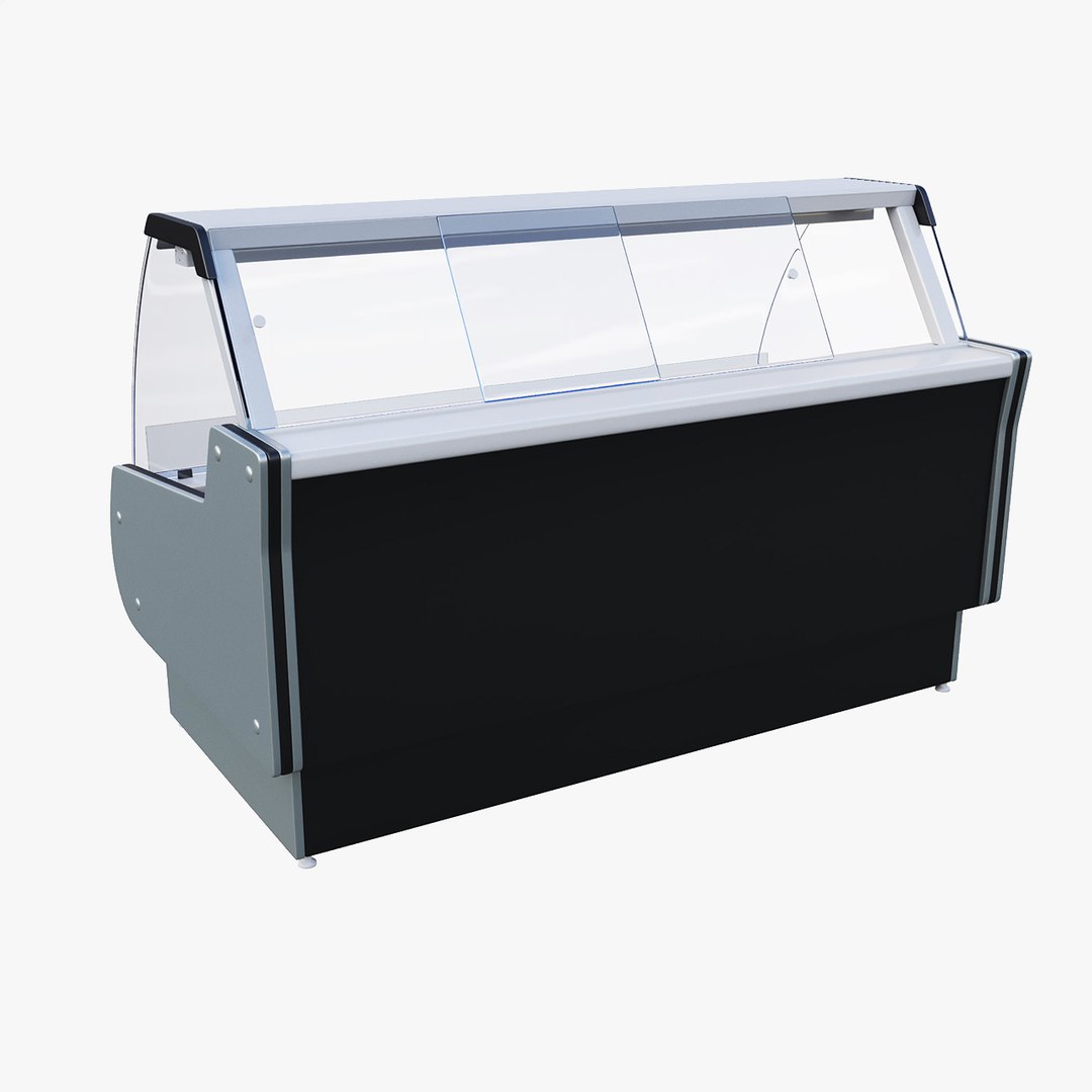 3D Refrigerating Showcase Model - TurboSquid 1154304