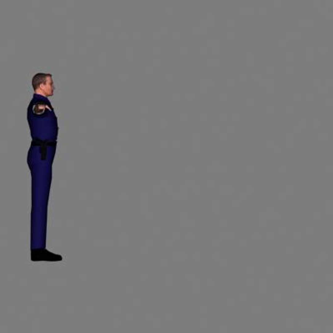 Rob Cop 3d Model