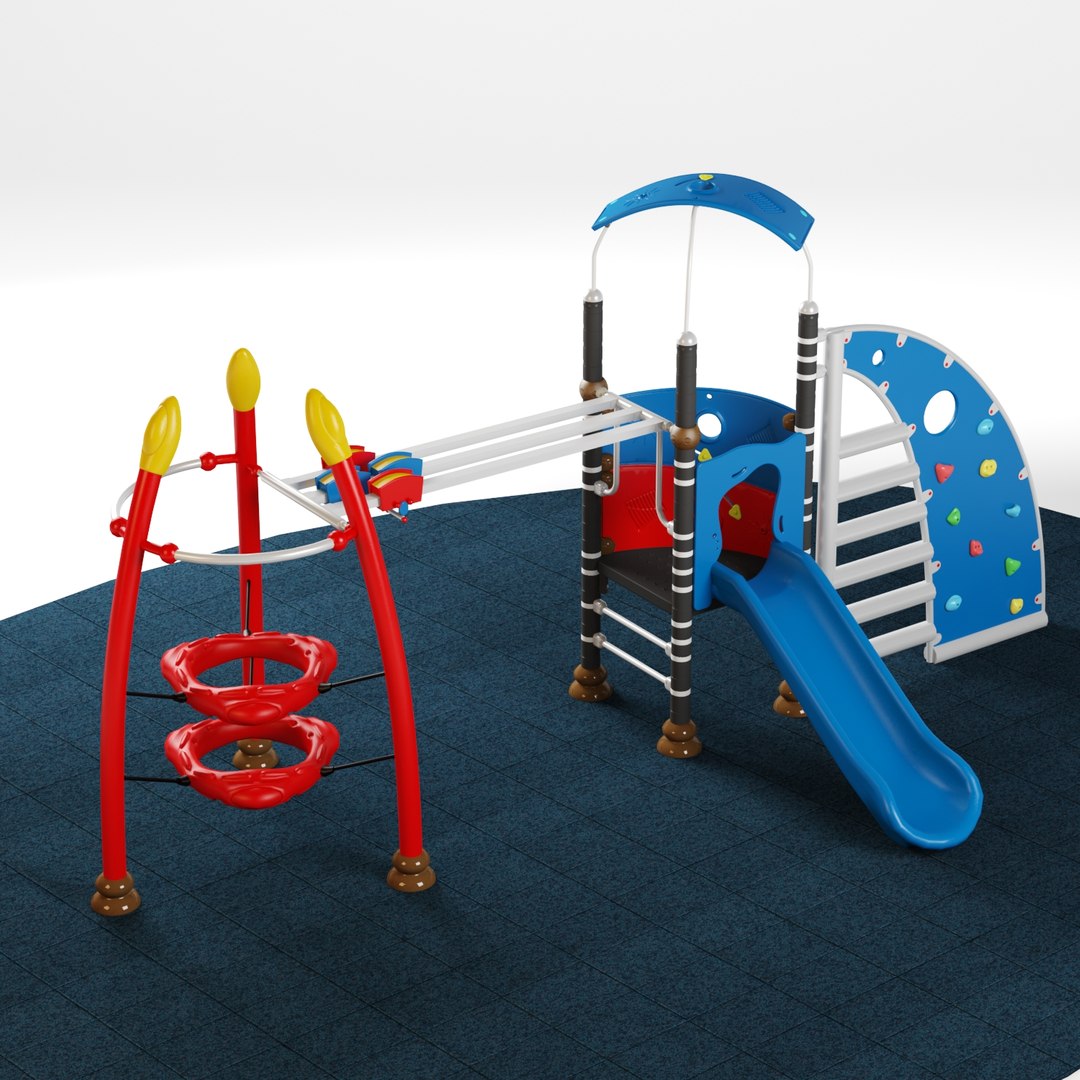 Kids Playground 3D Model - TurboSquid 1546057