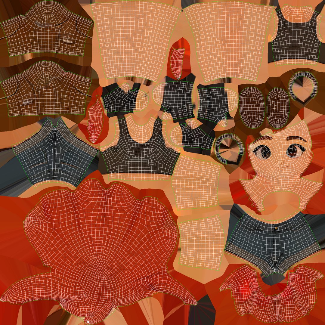 Stylized Girl Character 3D - TurboSquid 2467421