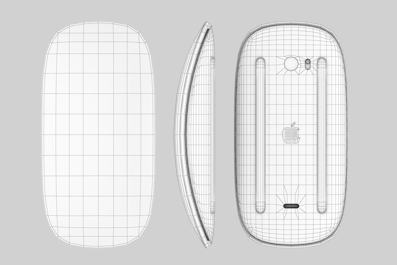 3D Apple Magic Keyboard and Mouse and Trackpad model - TurboSquid 1728011