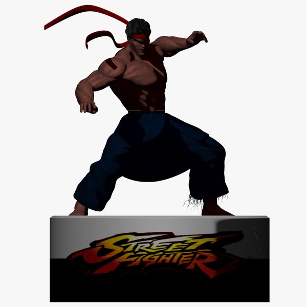 street fighter Dark Ryu3D模型 - TurboSquid 1966250