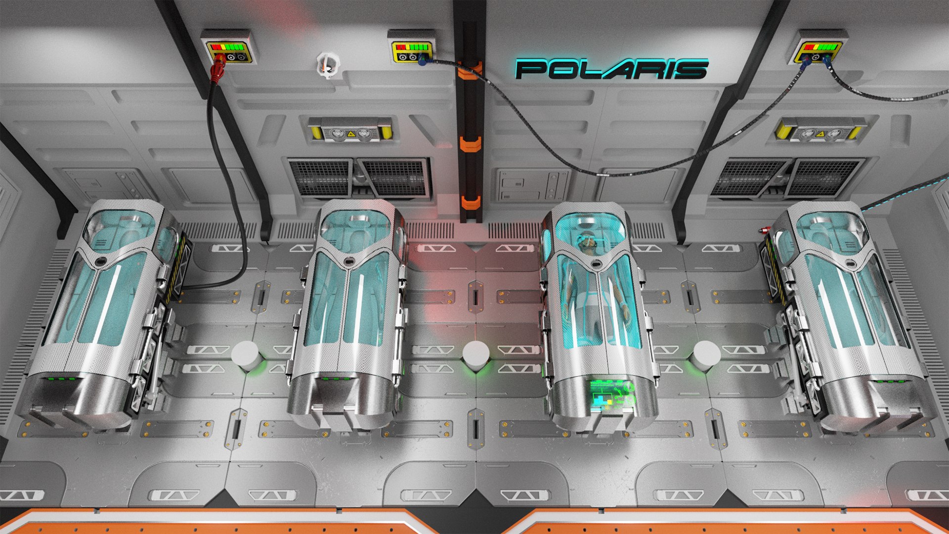 Free 3D Hibernation Module - TurboSquid 1667696