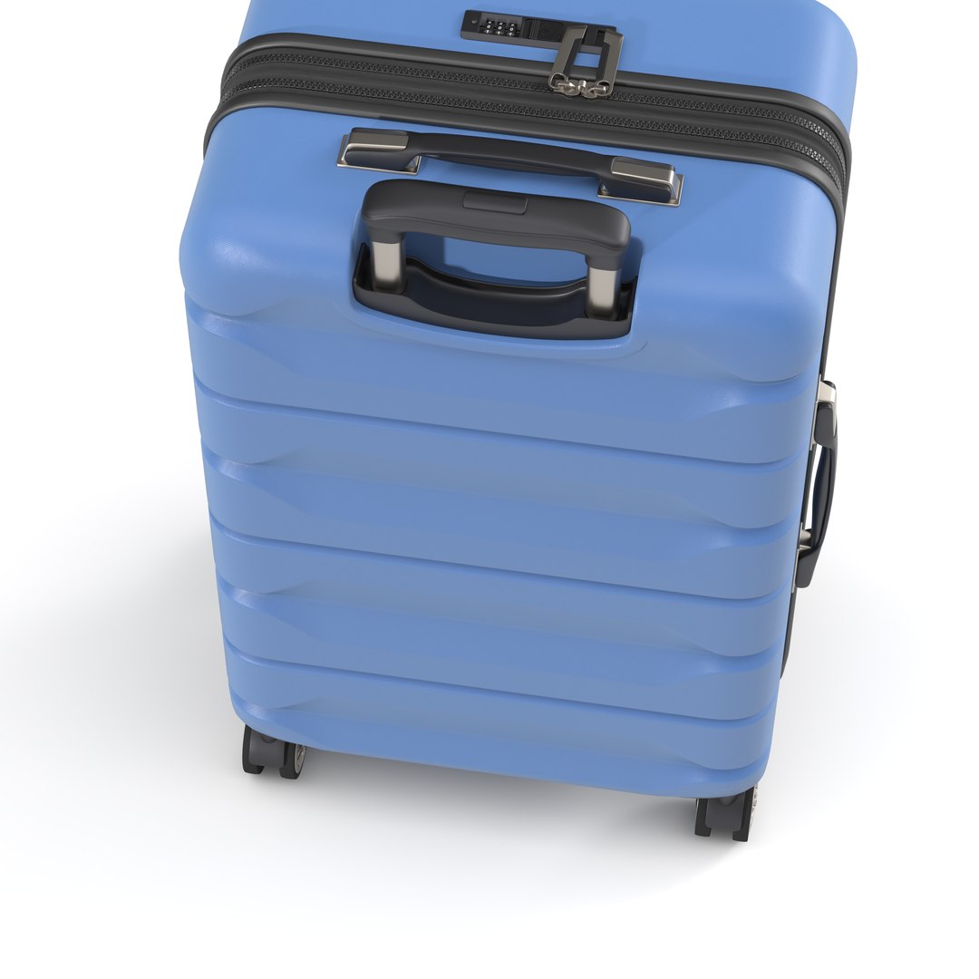 3D Multiwheel Trolley Bag - TurboSquid 2283584