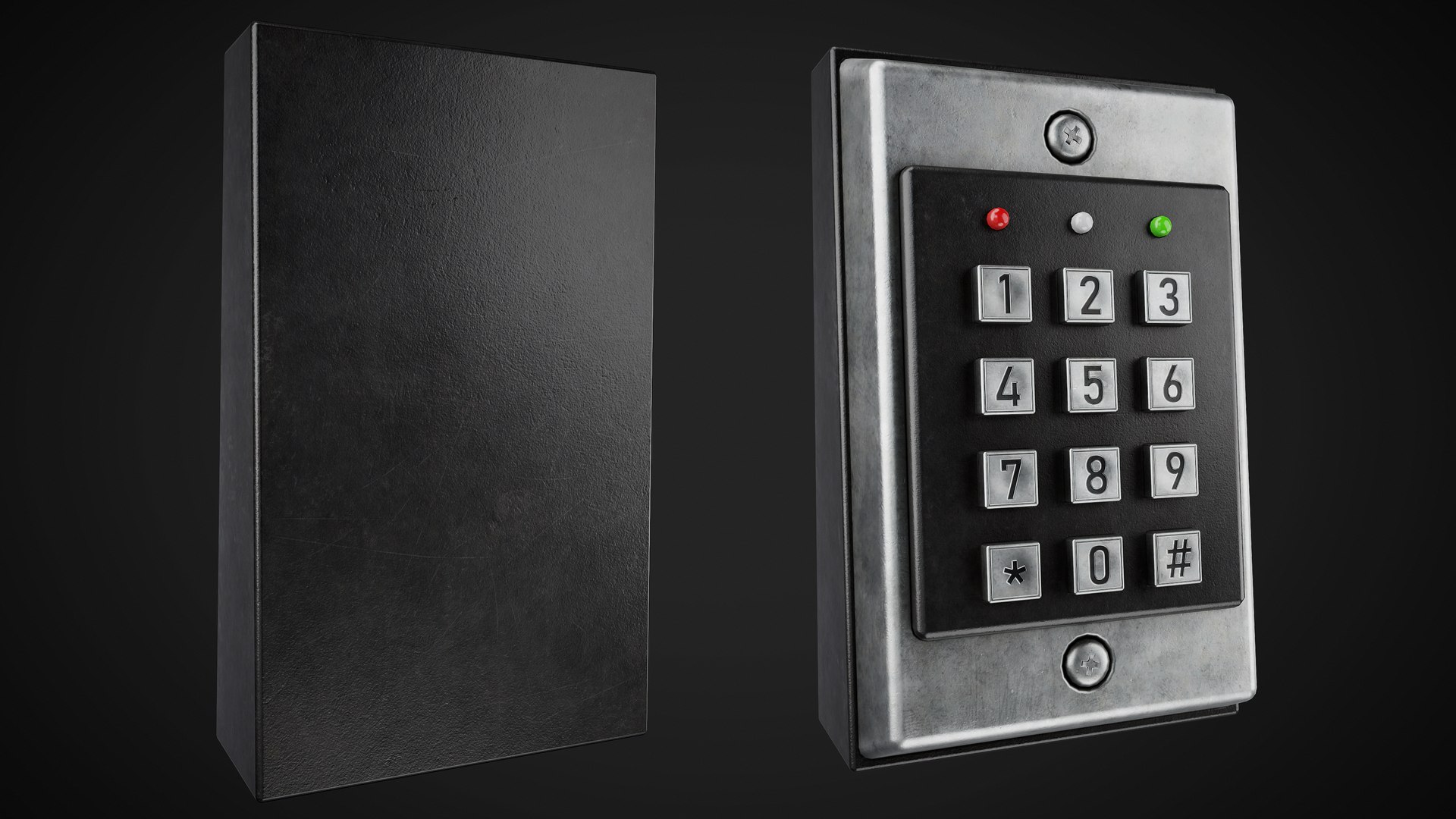 Keypad Lock 2 3D Model - TurboSquid 2135283