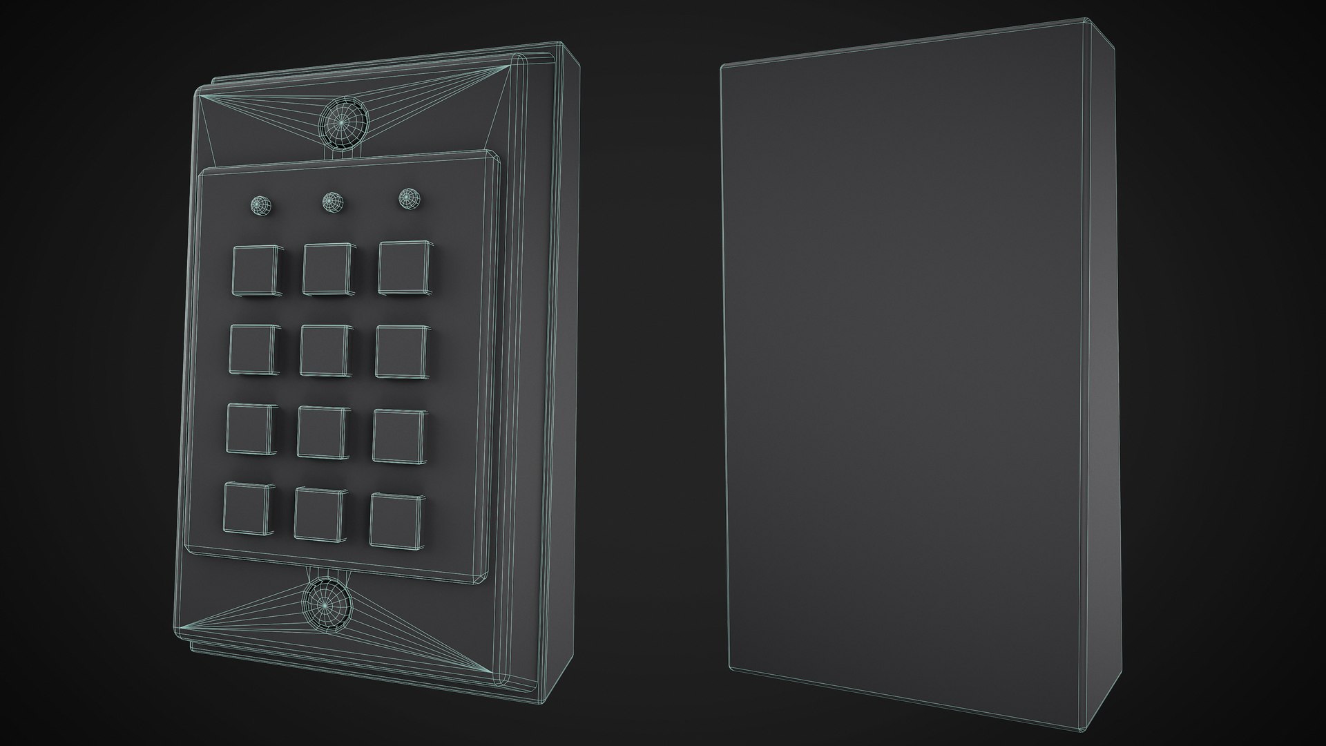 Keypad Lock 2 3D Model - TurboSquid 2135283