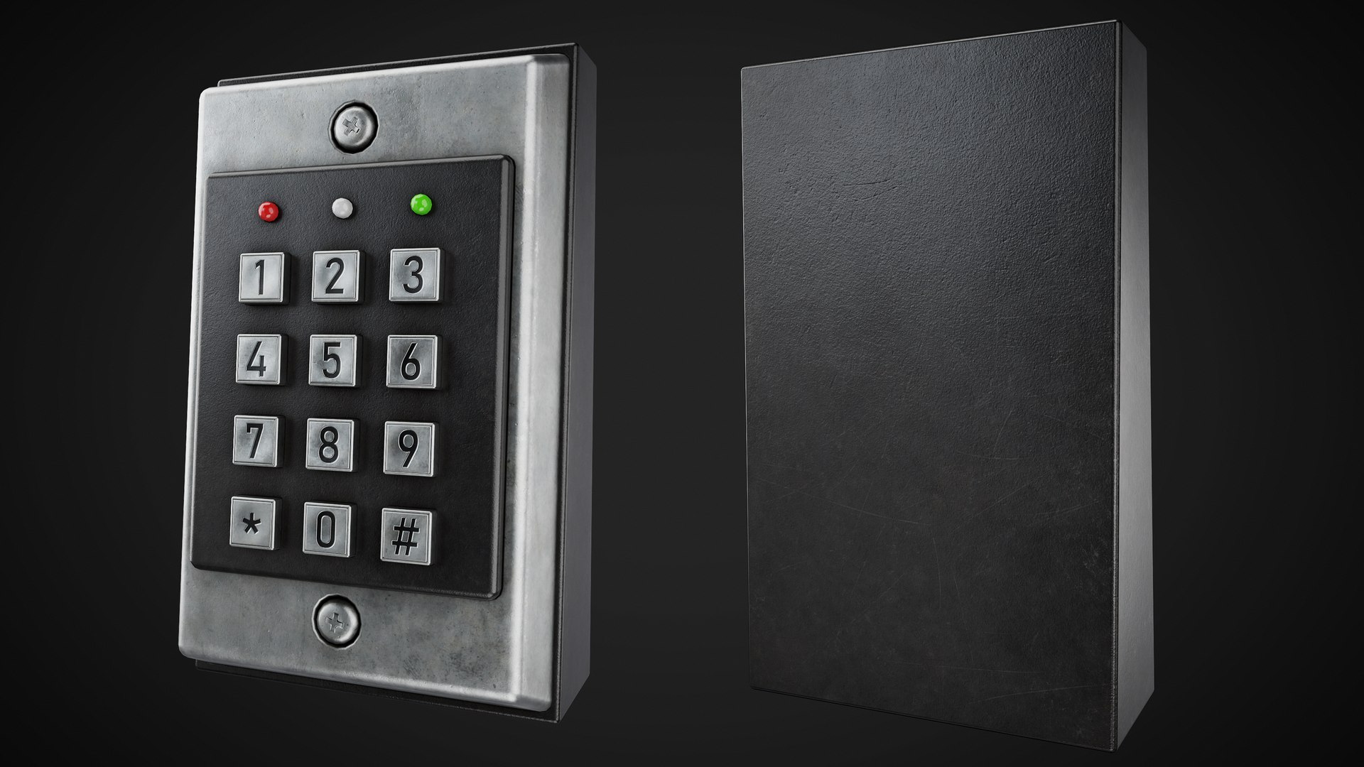 Keypad Lock 2 3D Model - TurboSquid 2135283