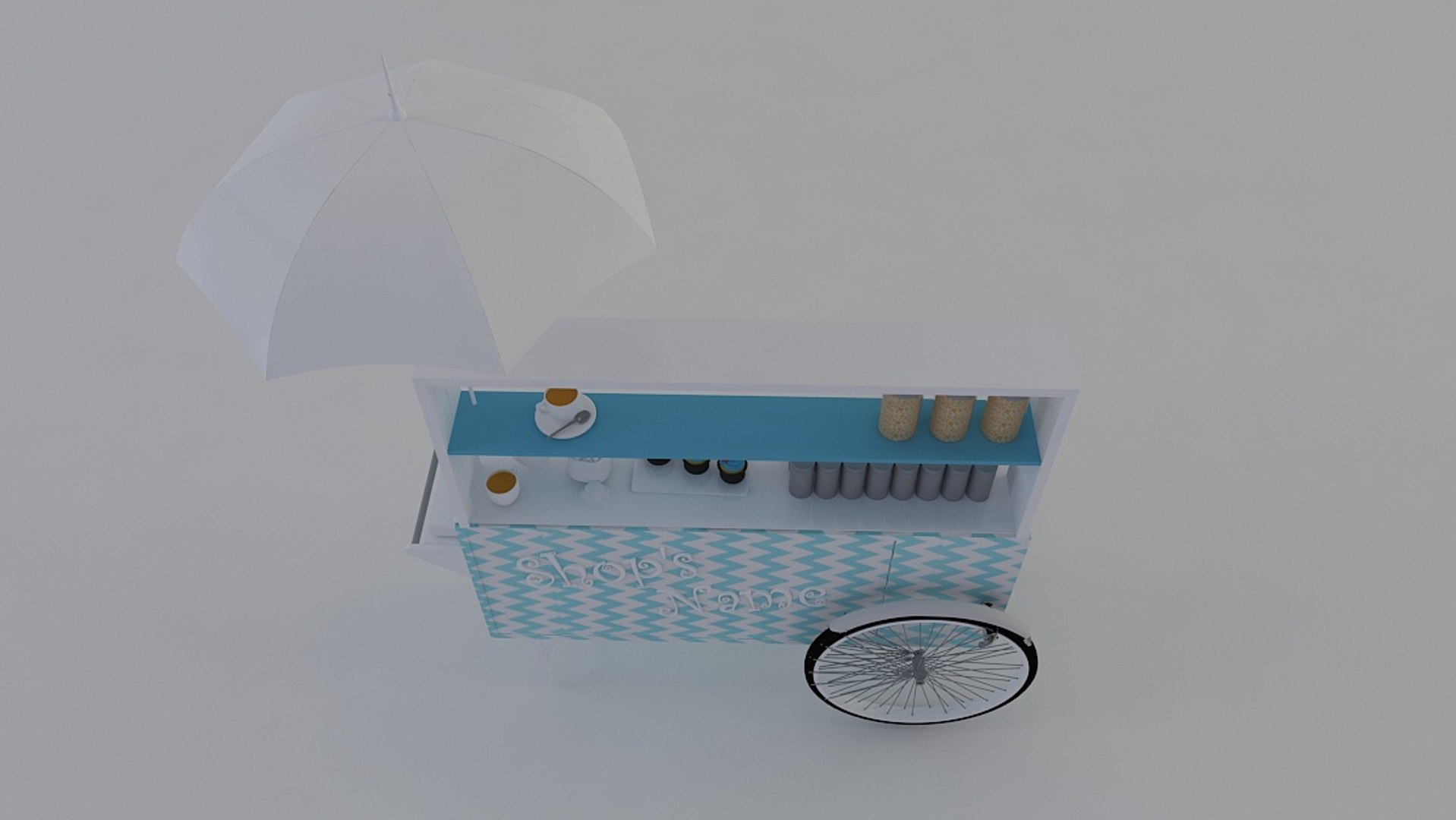 Cart 3D Model - TurboSquid 1204389