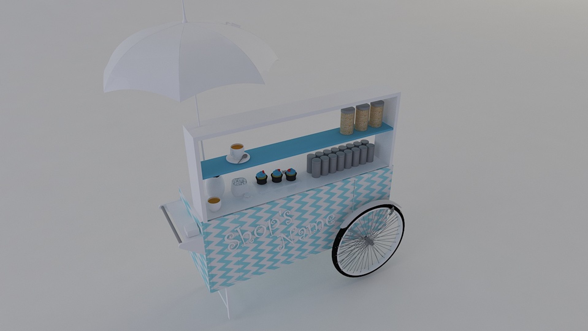 Cart 3D Model - TurboSquid 1204389