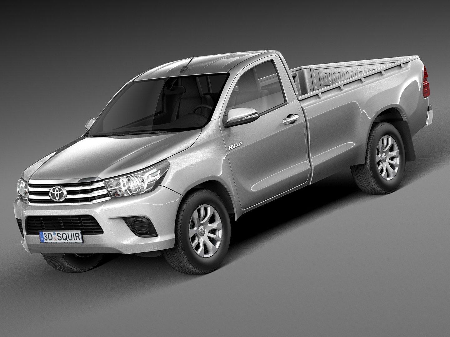 2016 Toyota Single 3d Model