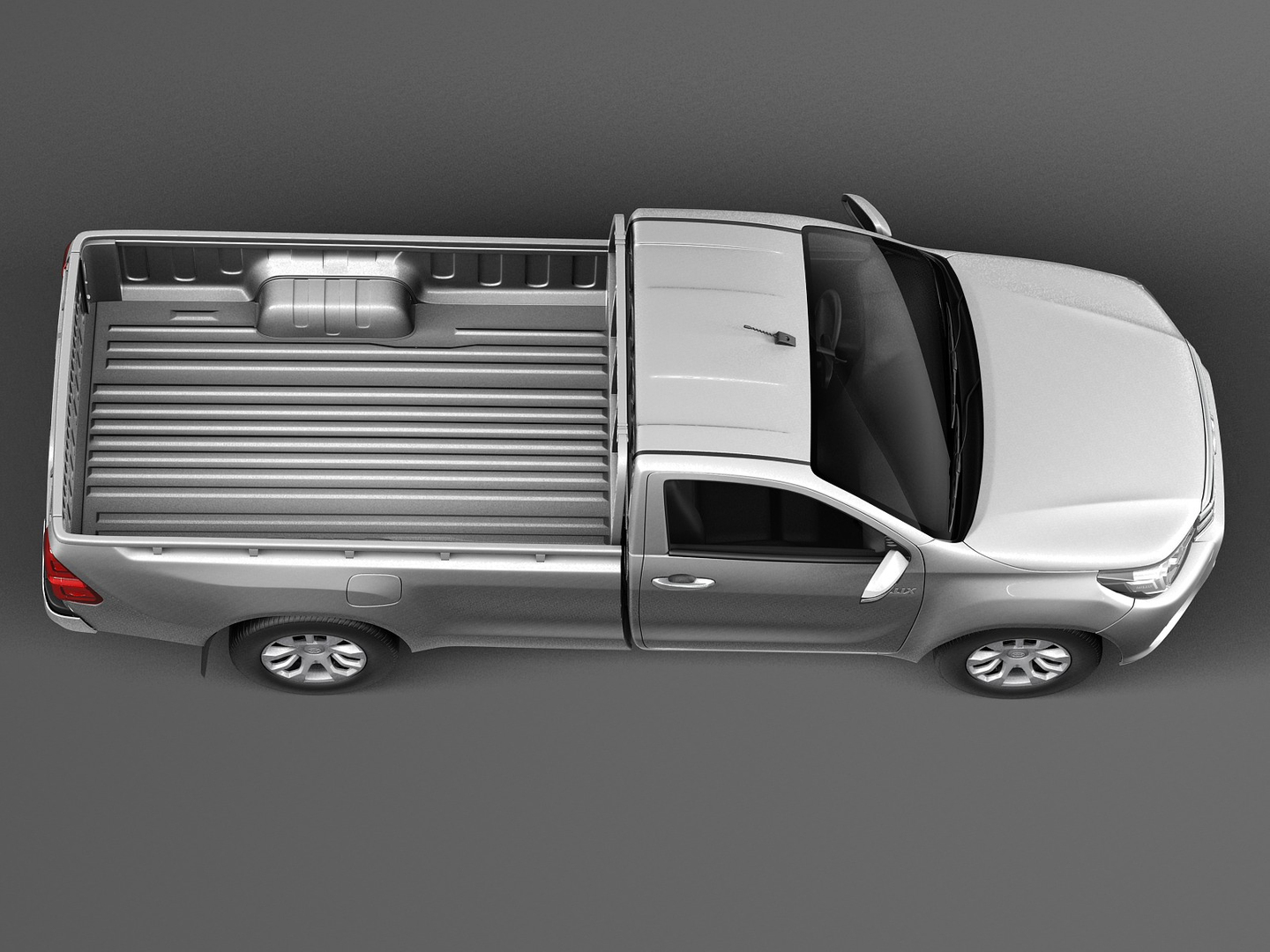 2016 toyota single 3d model