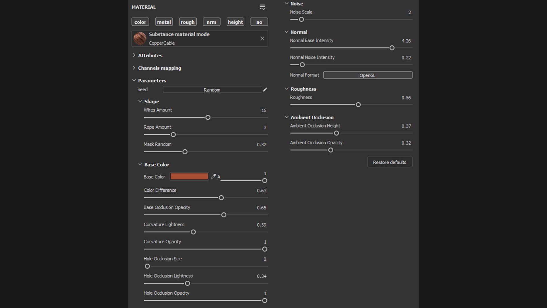 3D Seamless Copper Cable Substance Material And Textures - TurboSquid ...