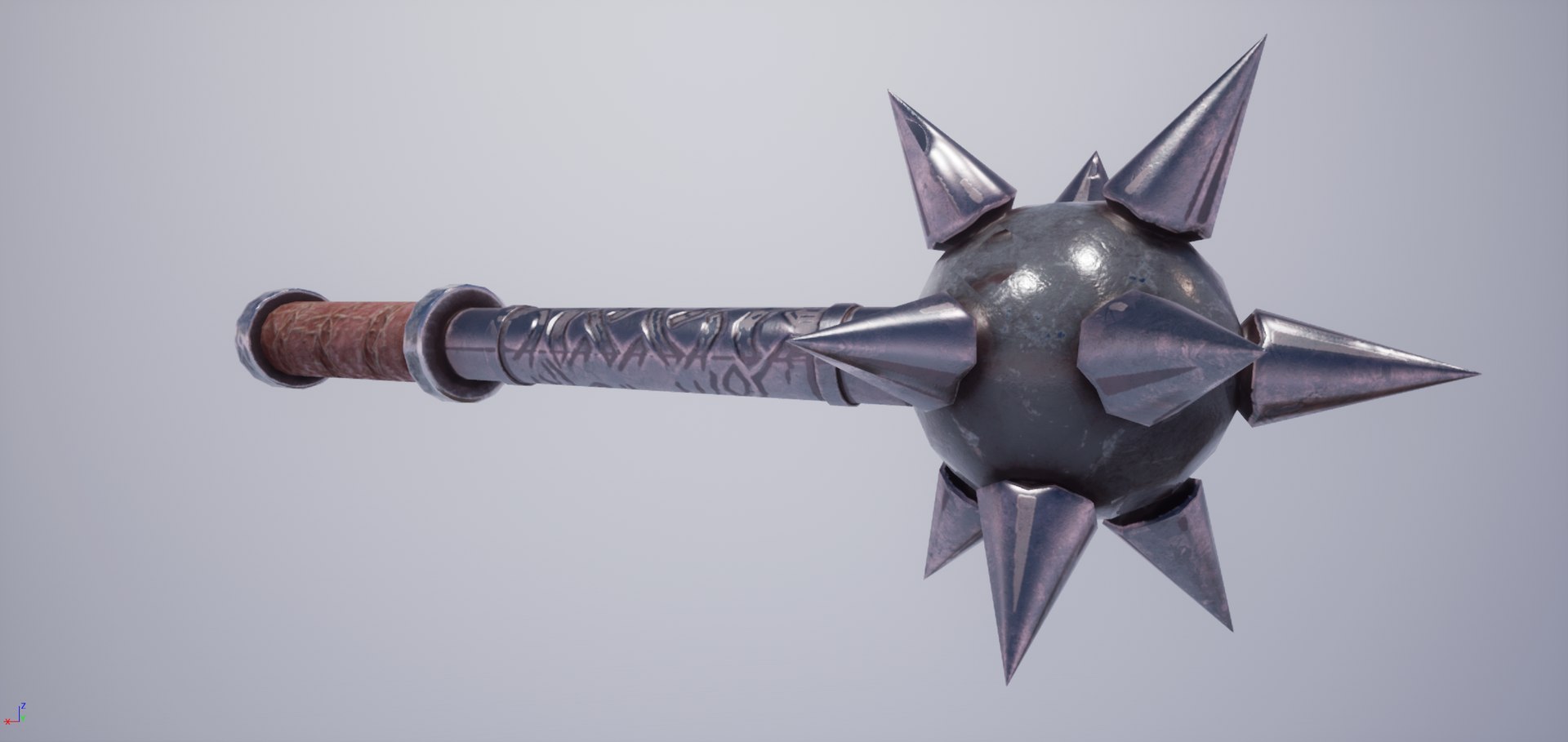 3D Fantasy Medieval Mace - TurboSquid 1484582