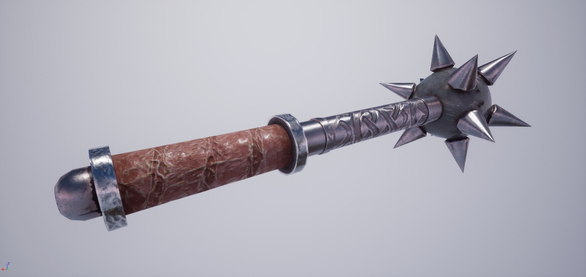 3D Fantasy Medieval Mace - TurboSquid 1484582