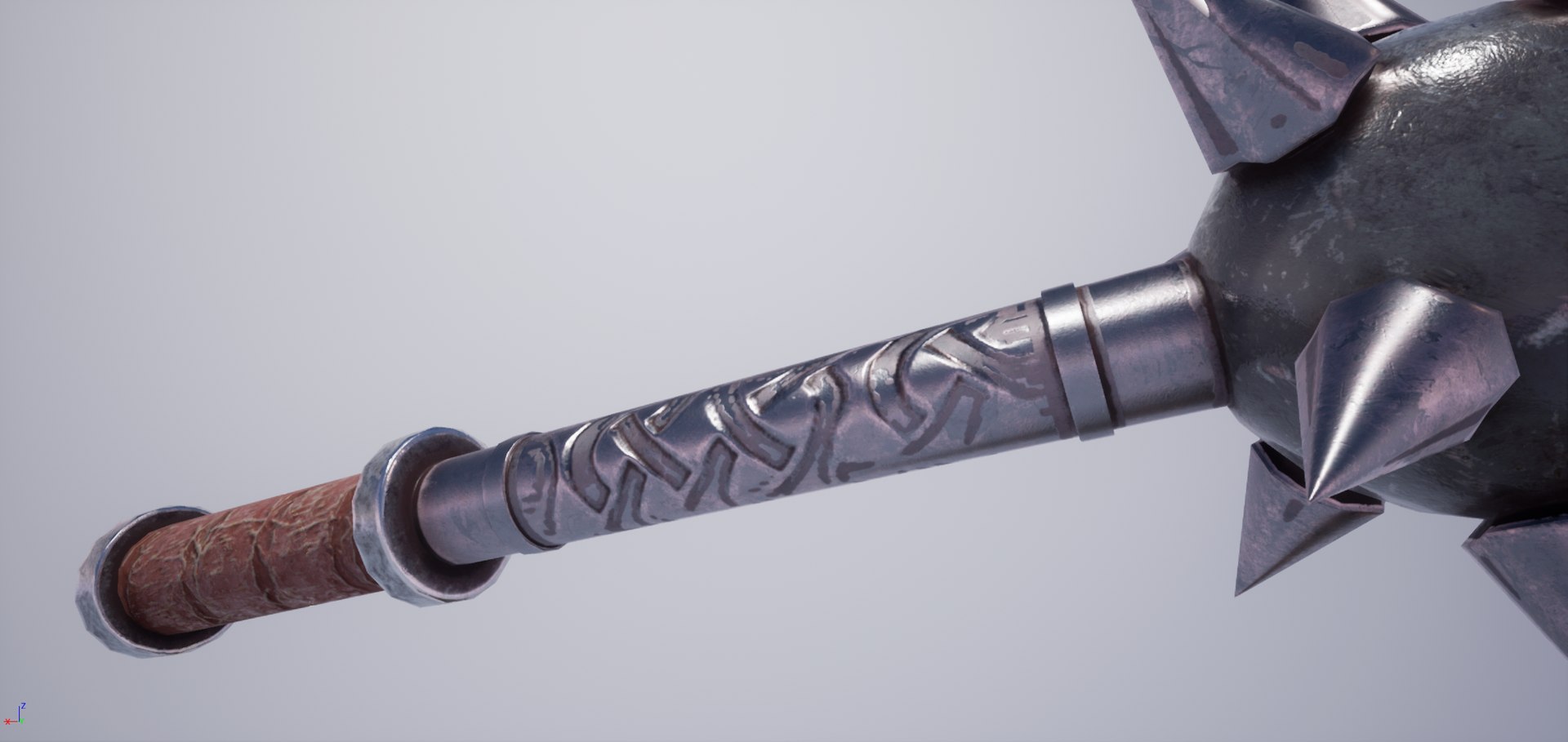 3D Fantasy Medieval Mace - TurboSquid 1484582