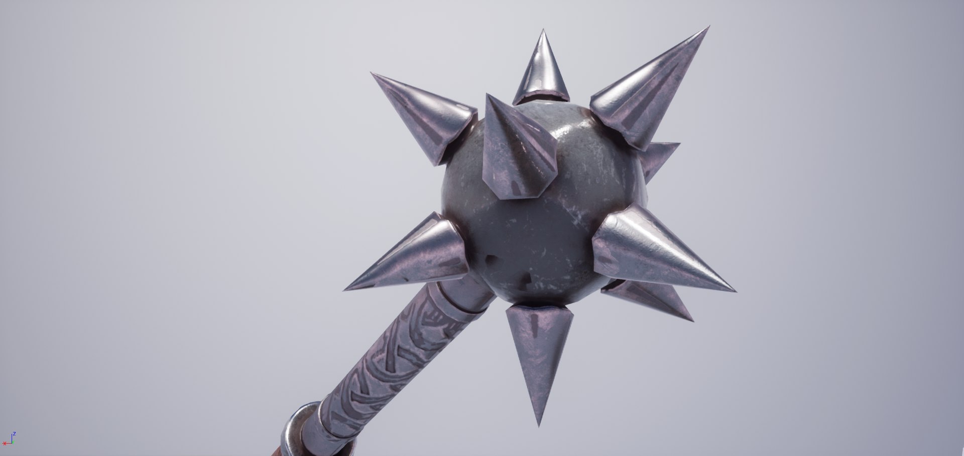 3D Fantasy Medieval Mace - TurboSquid 1484582