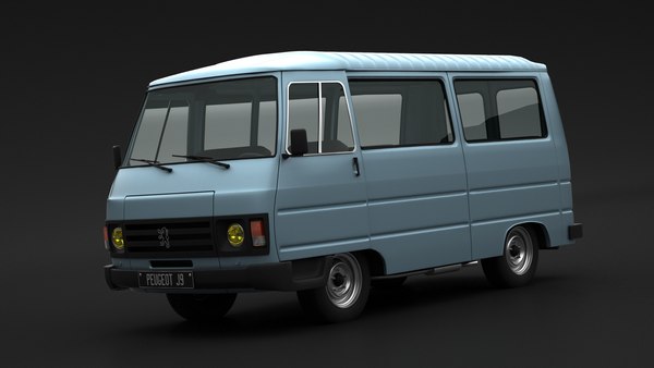 Peugeot J9 Minibus 1981 Modelo 3D - TurboSquid 1507273