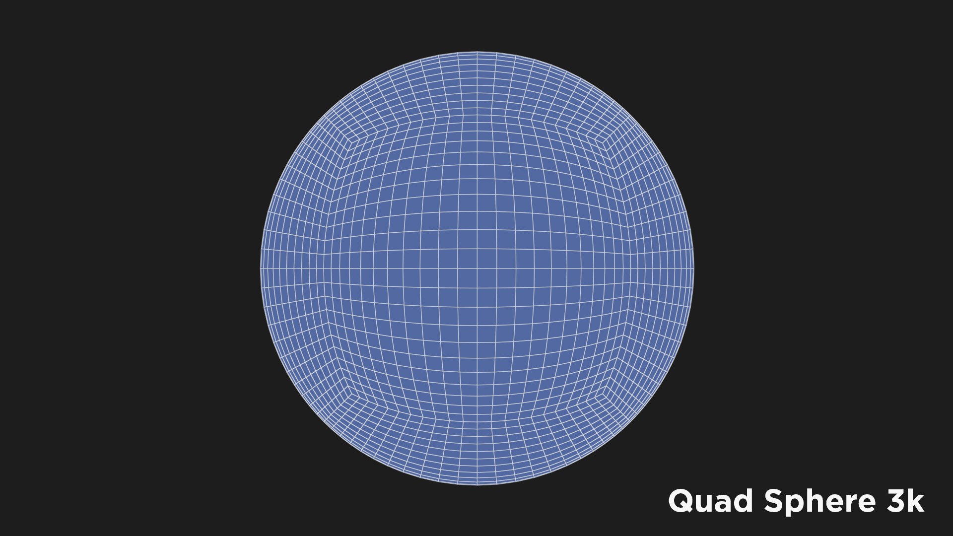 Quad Sphere 3D Model - TurboSquid 1357680