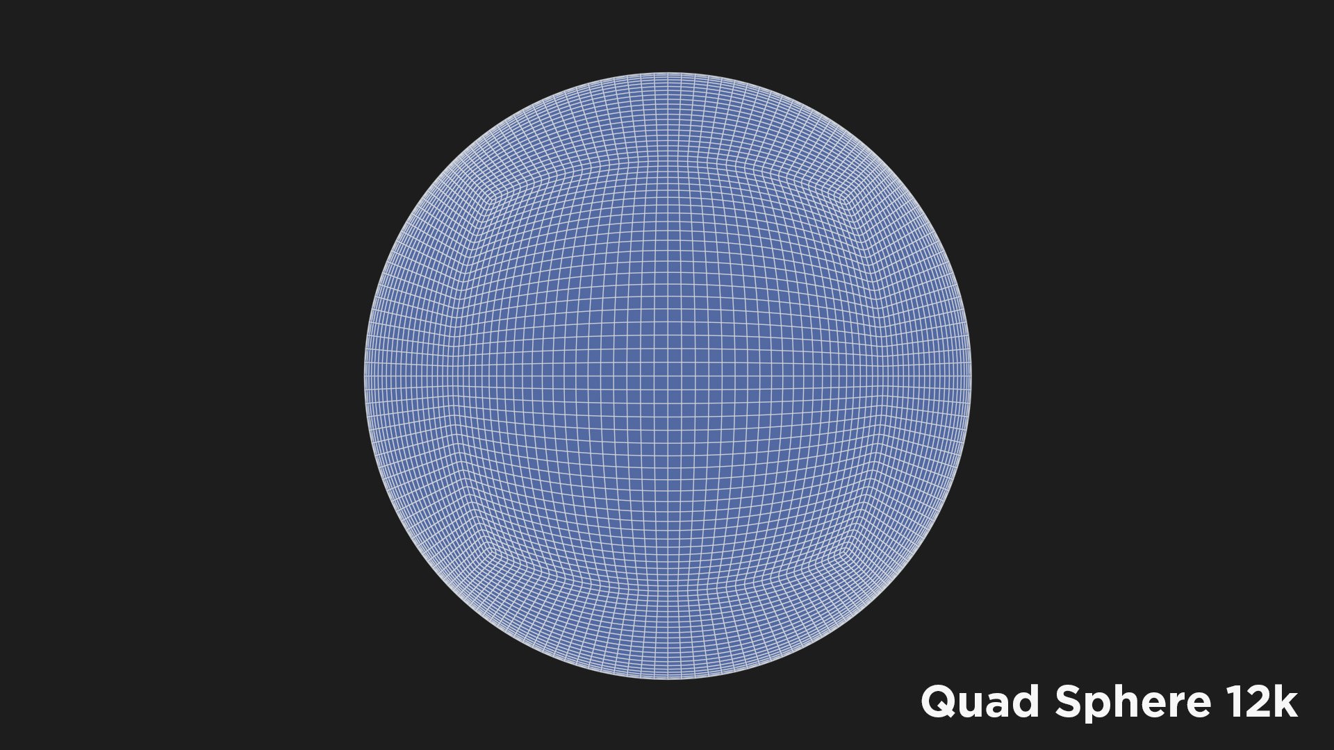 Quad Sphere 3D Model - TurboSquid 1357680