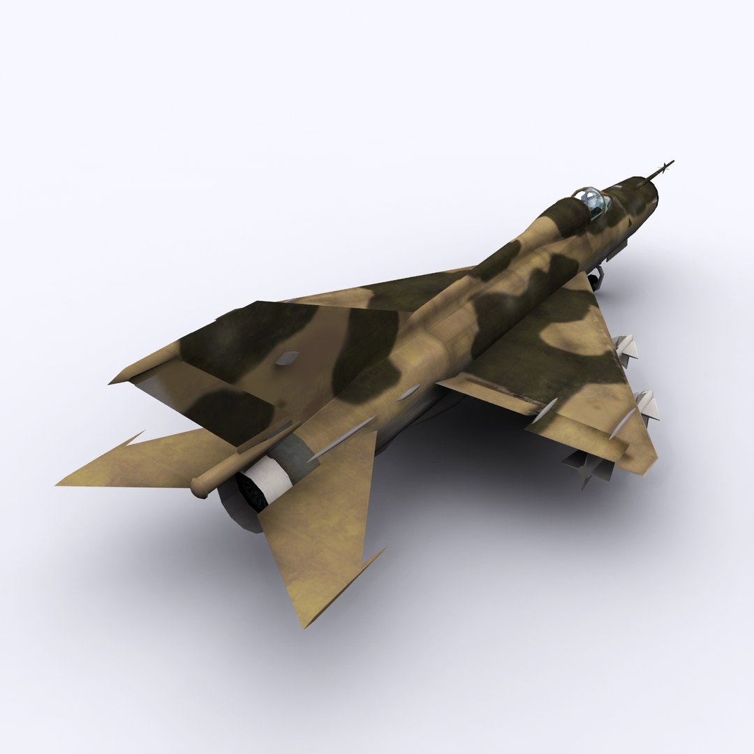Mig 21 Model - TurboSquid 1317926