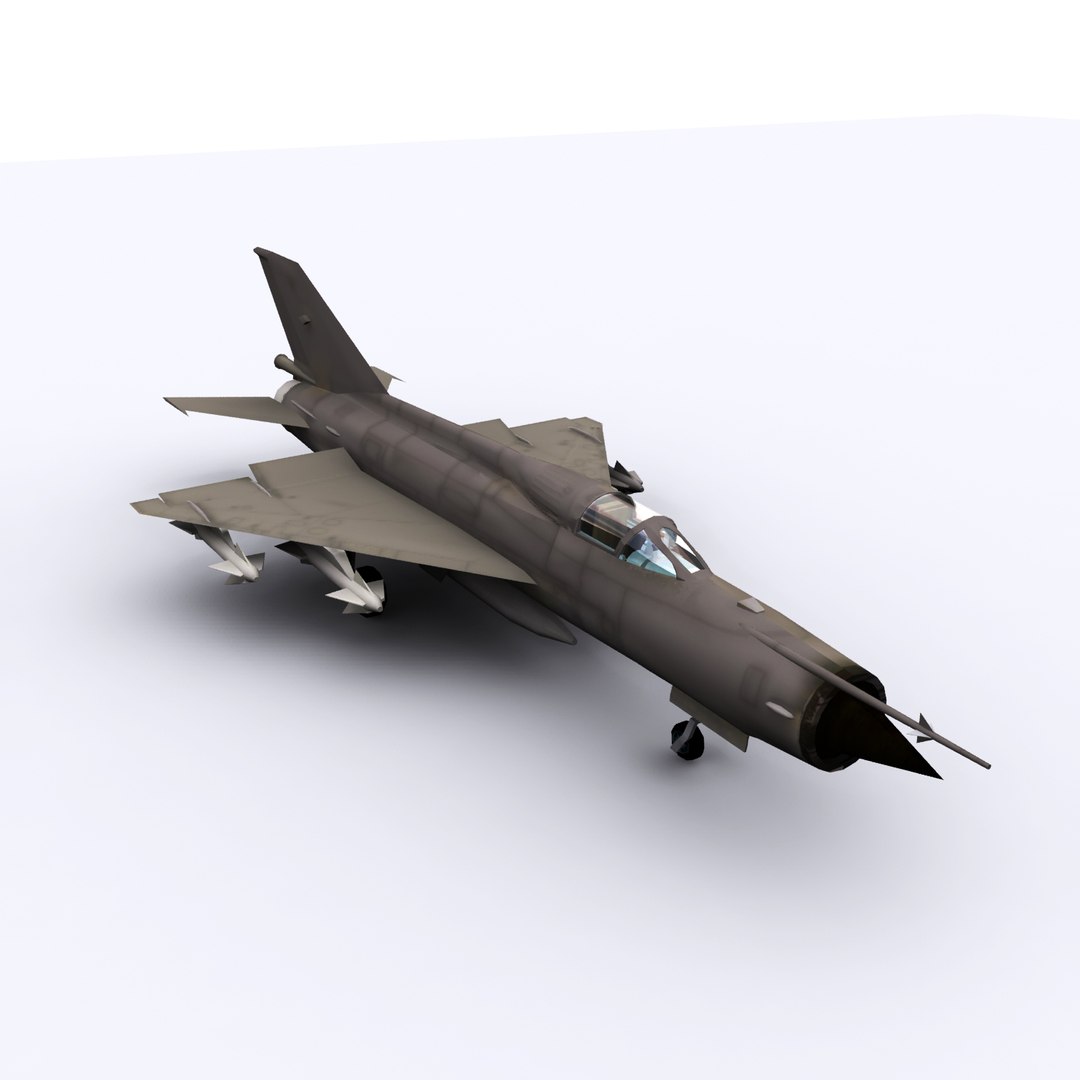 Mig 21 Model - TurboSquid 1317926