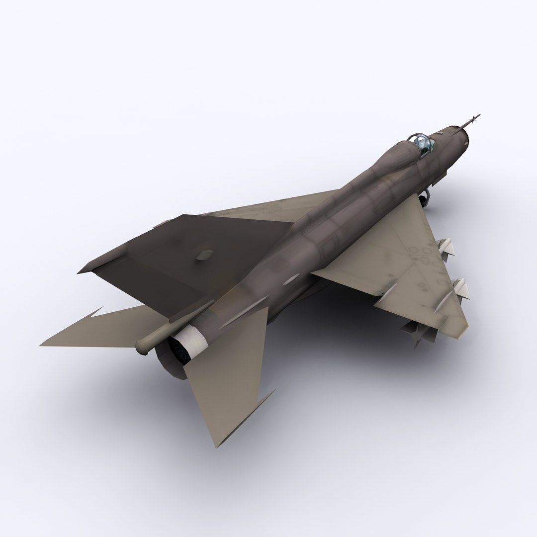 Mig 21 Model - TurboSquid 1317926