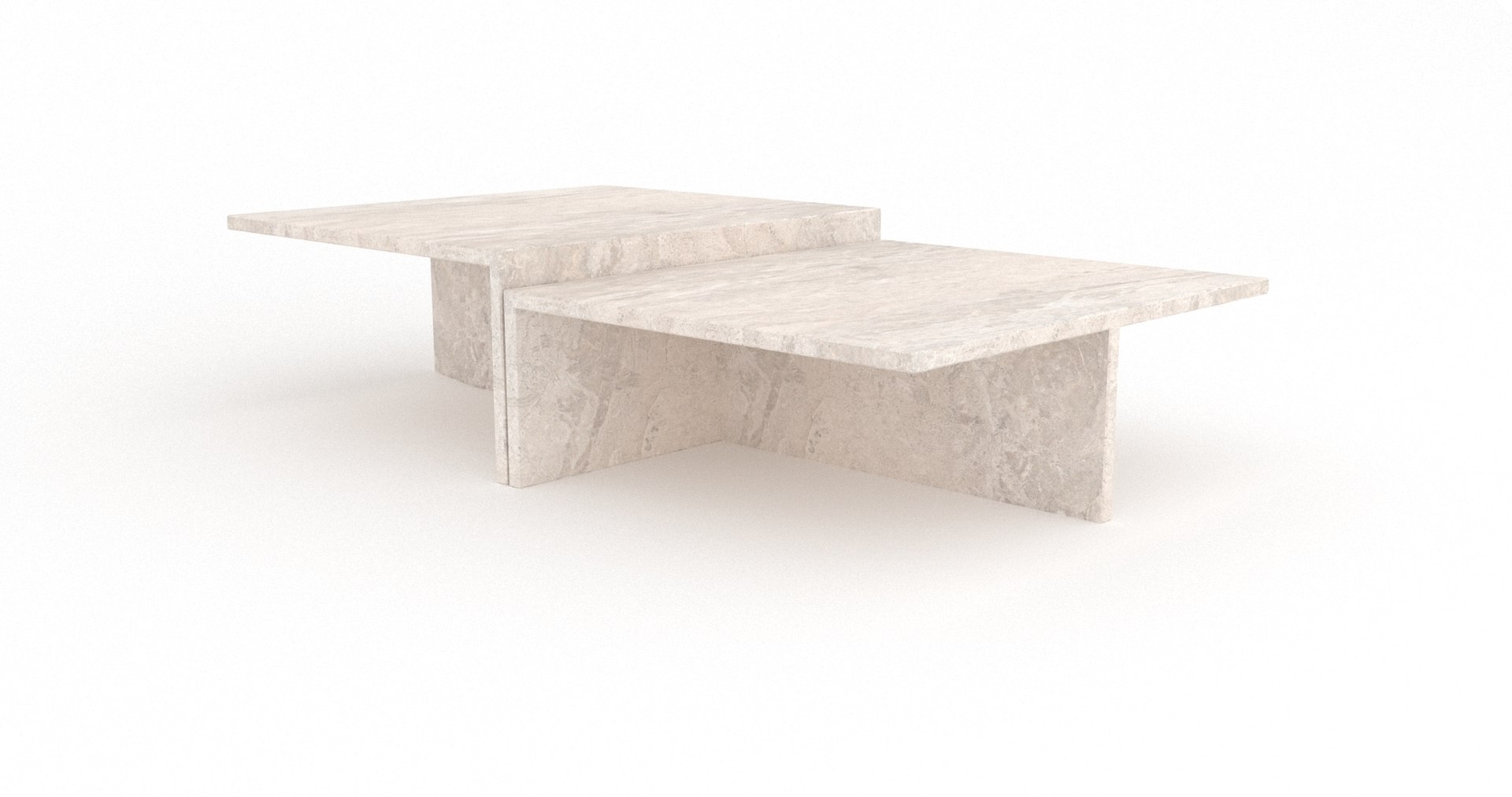 Eichholtz COFFEE TABLE AMARA HIGH AND LOW 3D model - TurboSquid 2058942