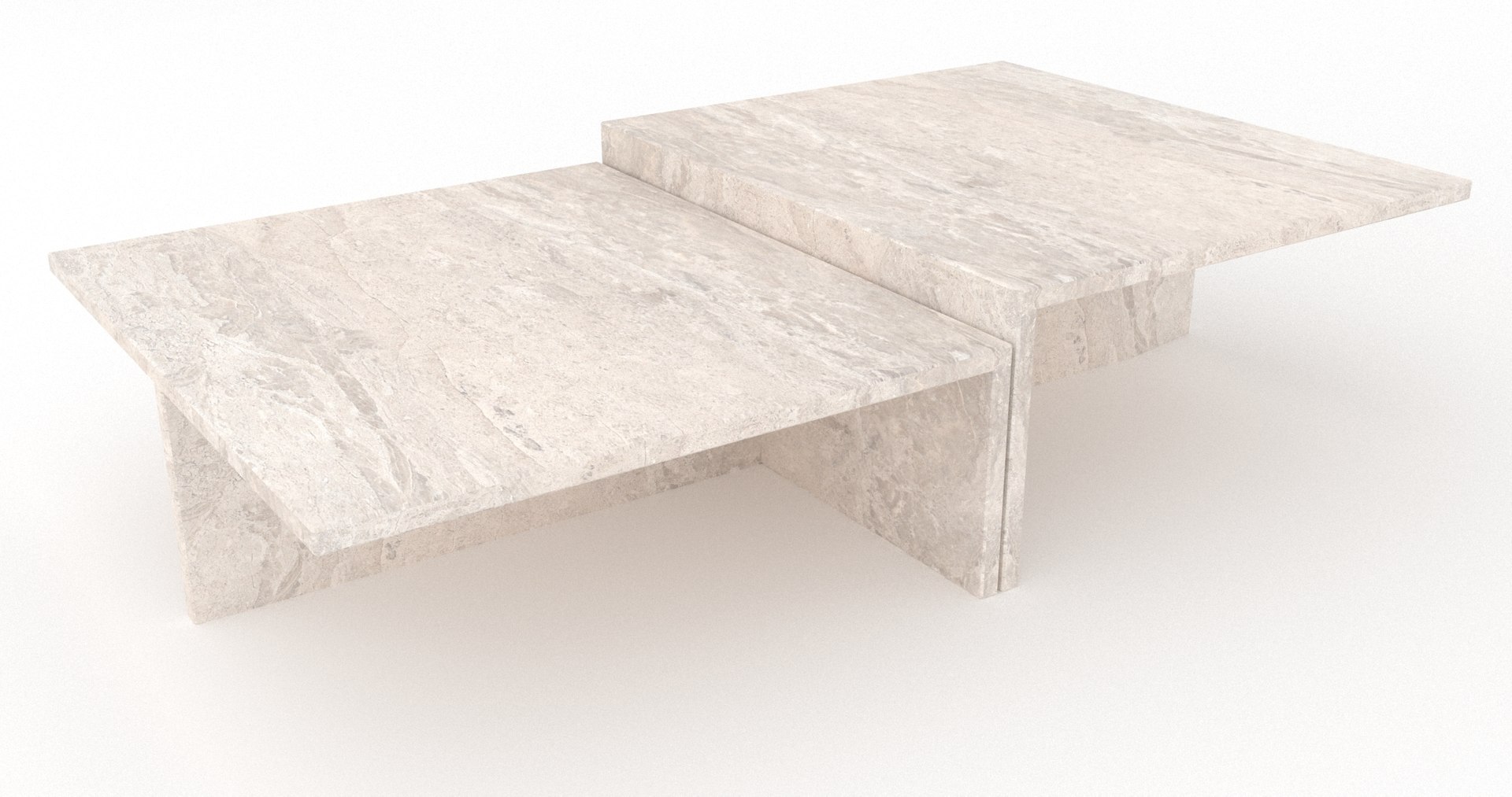Eichholtz COFFEE TABLE AMARA HIGH AND LOW 3D model - TurboSquid 2058942
