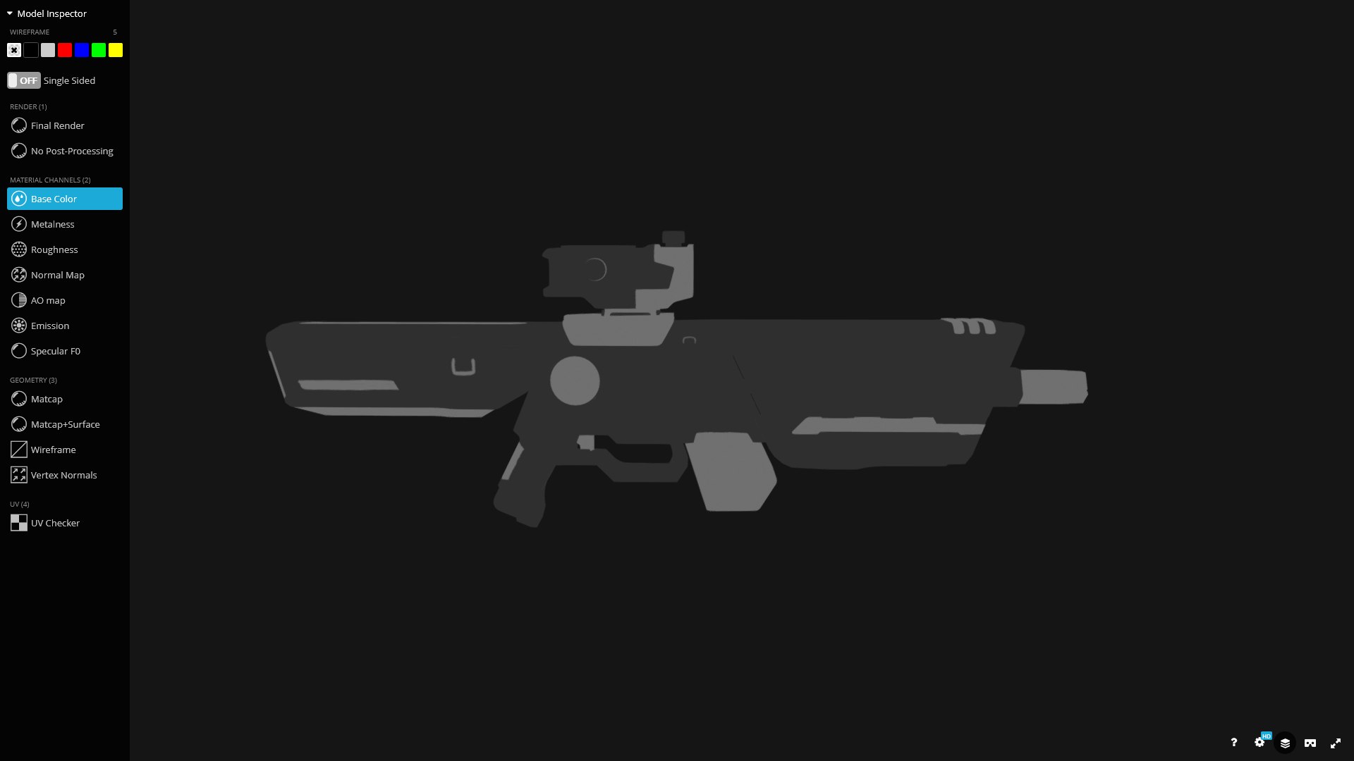 3D model Proto Rifle Scifi - TurboSquid 1870954