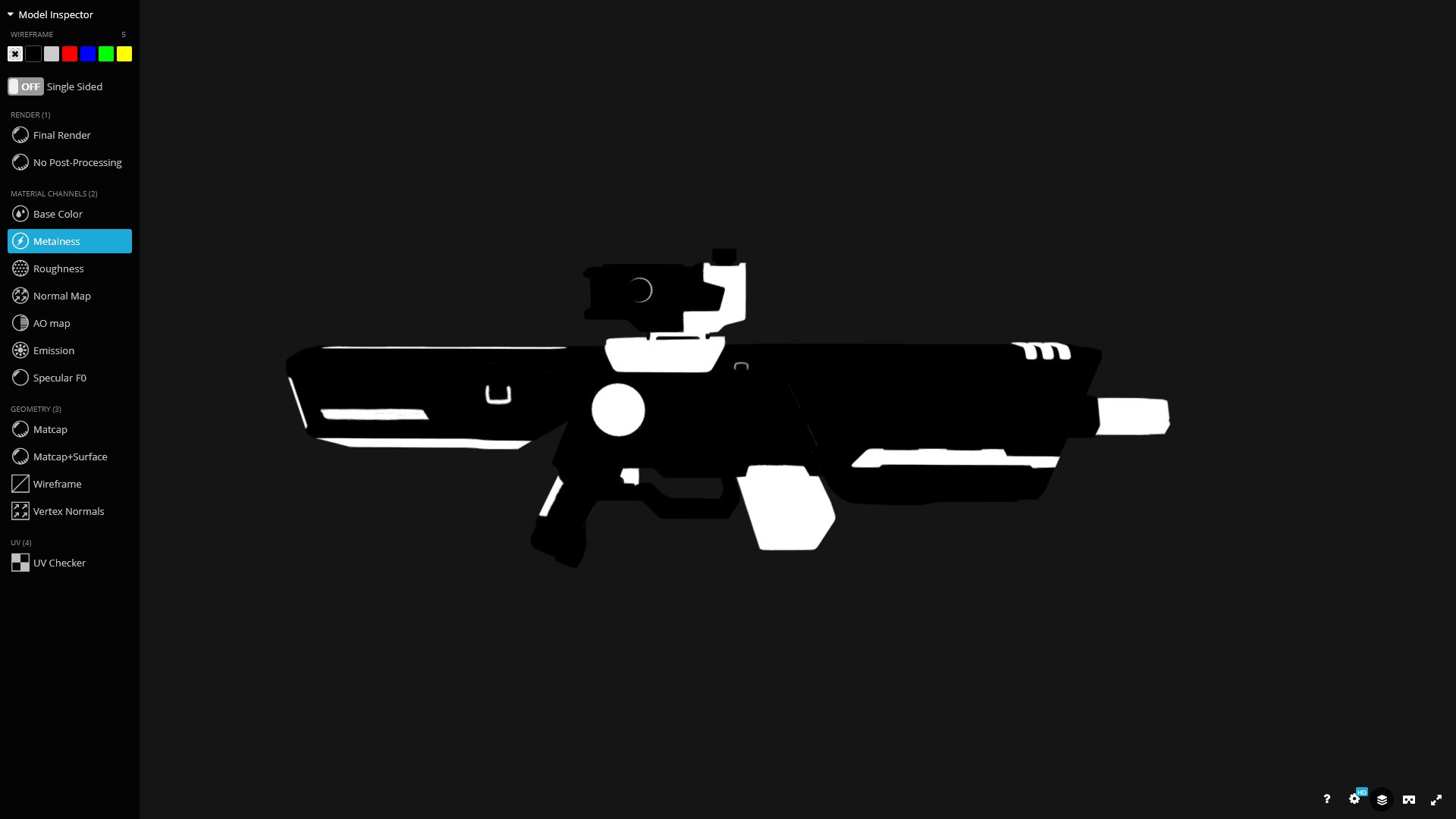 3D Model Proto Rifle Scifi - TurboSquid 1870954