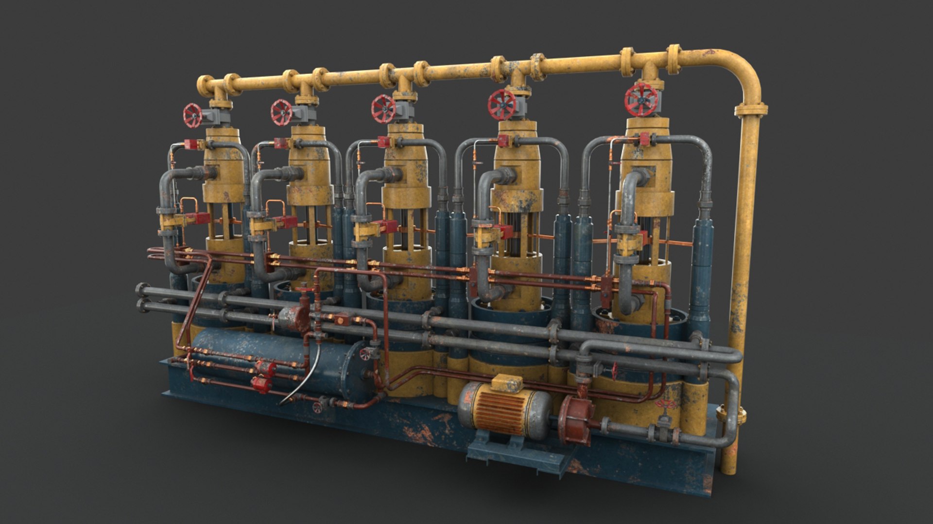 Machinery Device 3D Model - TurboSquid 1377482