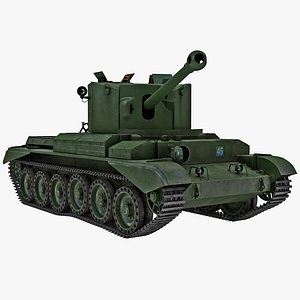 3D Cruiser Mk VIII Challenger Models - Browse & Download Formats ...