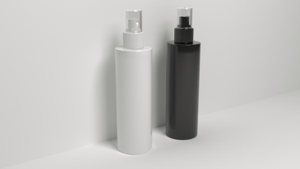 modelo 3d Botella pulverizadora Low-poly - TurboSquid 2060895