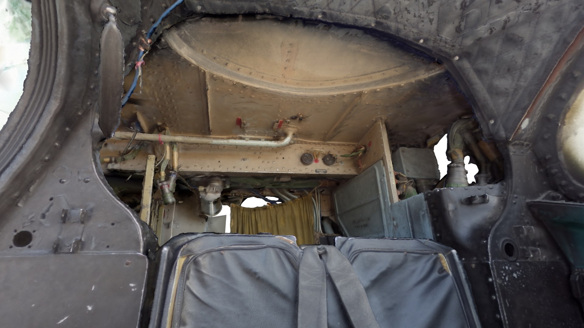 3D Mi-24 Pilot Cockpit Photogrammetry Scan Model - TurboSquid 2179453