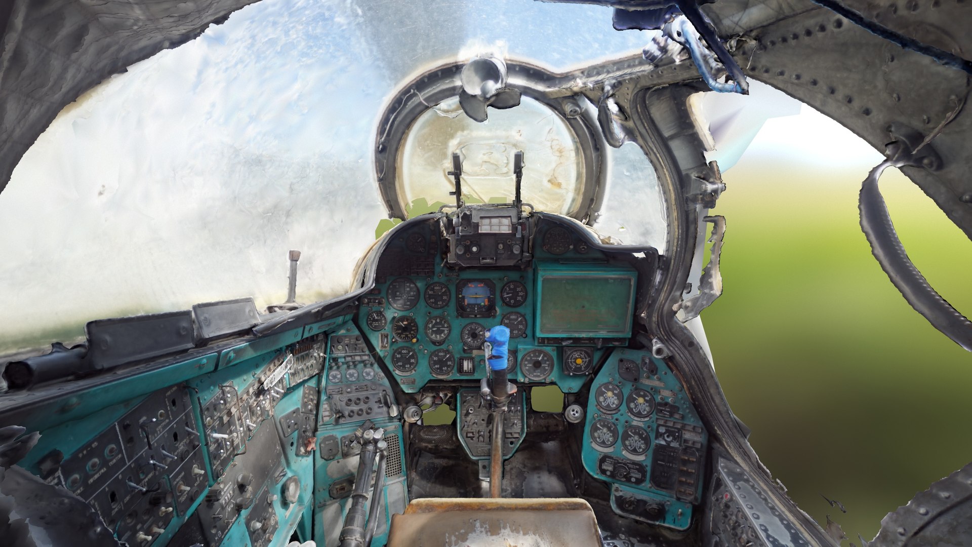 3D Mi-24 Pilot Cockpit Photogrammetry Scan Model - TurboSquid 2179453